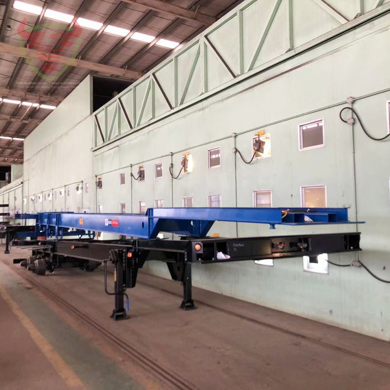 CKD Container Chassis Kits for Assembly Factory - Buy container chassis ...