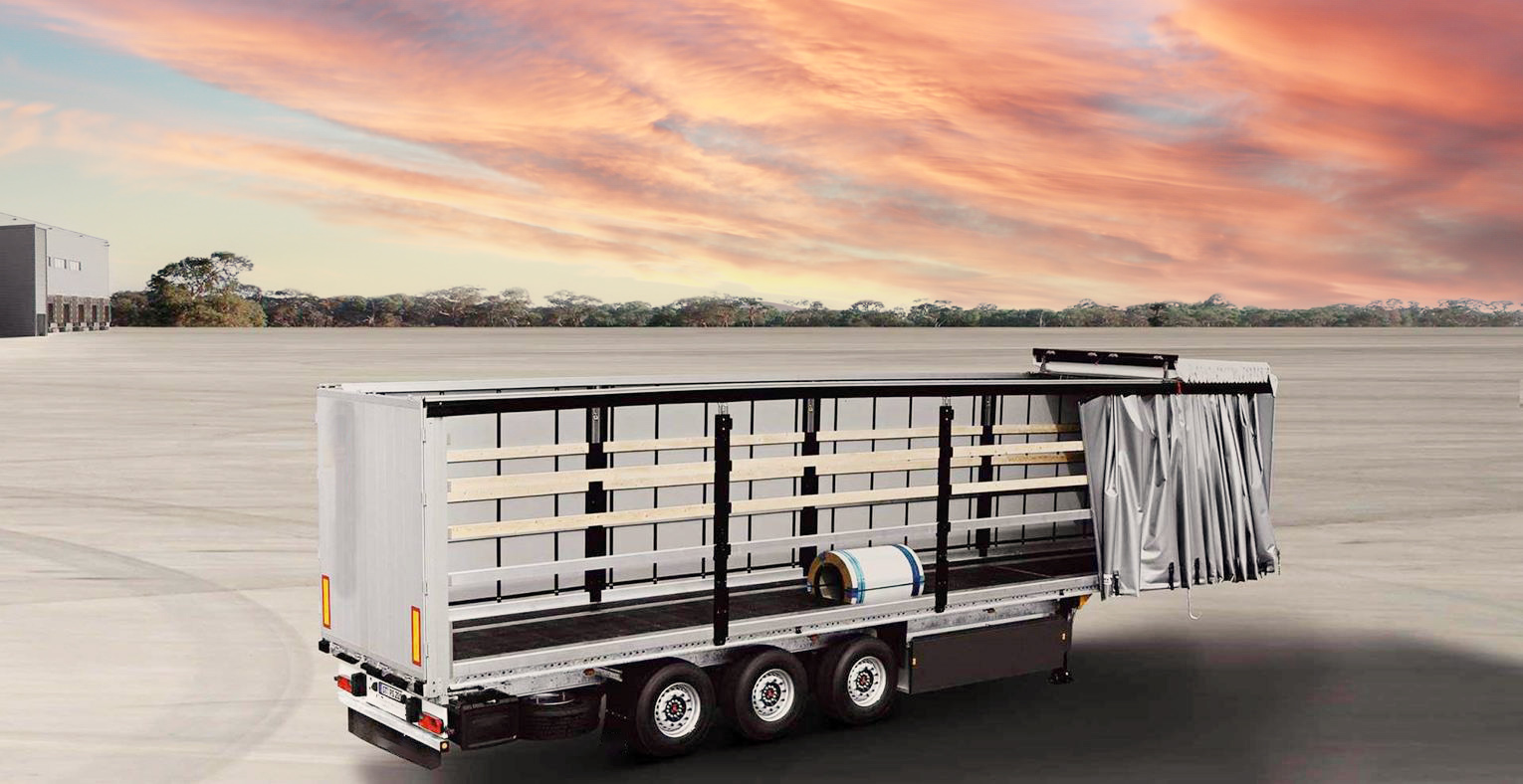 Paper and steel rolls - GENEAL EAST CO.,LTD | Flatbed Trailers | Tanker ...