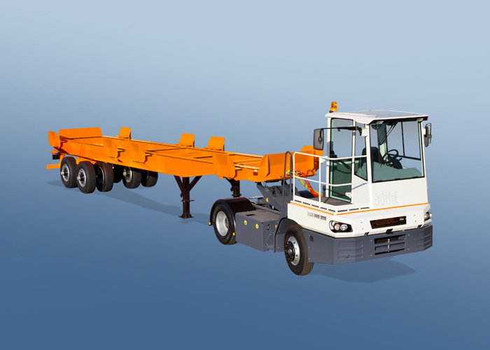 40ft Terminal Container Chassis with 2 Axles for Container Transit in ...