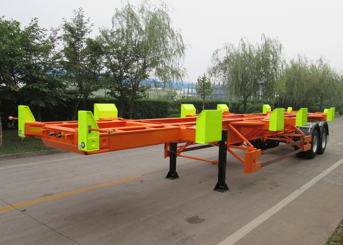 40ft Terminal Container Chassis with 2 Axles for Container Transit in ...